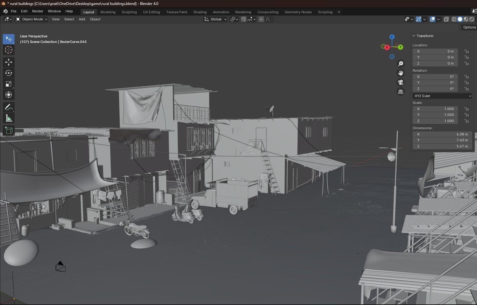 3D model India Mumbai City 3D Dharavi Model VR / AR / low-poly | CGTrader