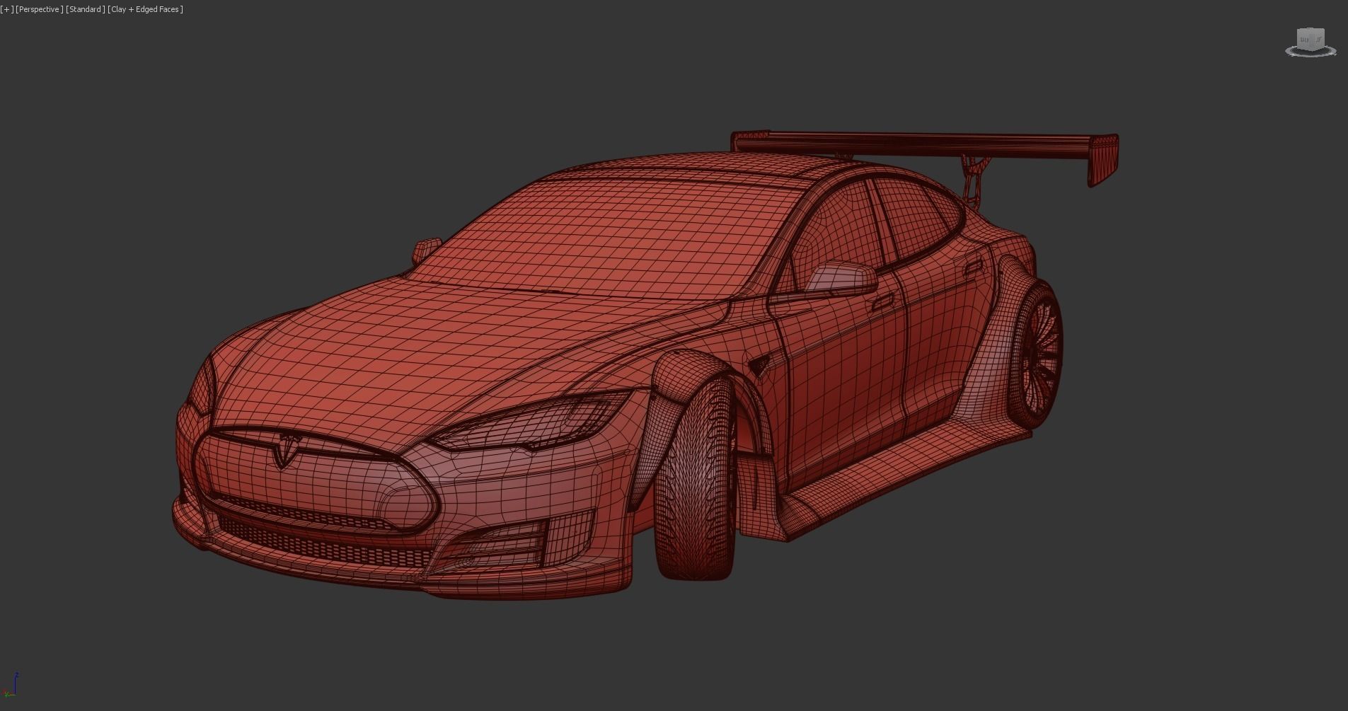 Tesla Model S Tuning 4 COLORS 3D model | CGTrader