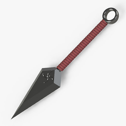Ninja Kunai free 3D model | CGTrader