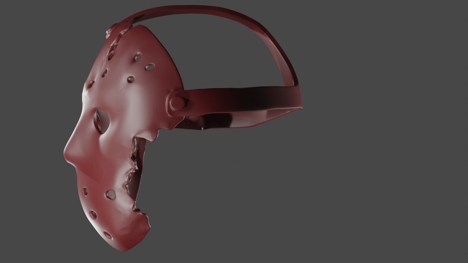 Friday 13th Jason Voorhees part 7 mask 3D model 3D printable | CGTrader