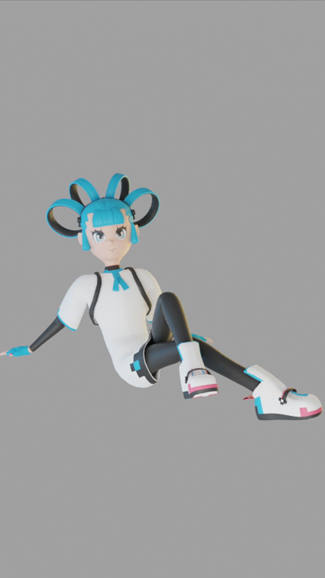 3D model Godot Unofficial Mascot Sophia VR / AR / low-poly | CGTrader