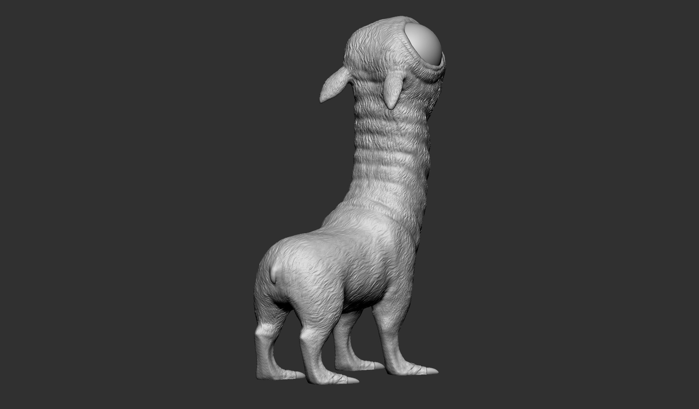 Harry Potter - Mooncalf 3D model 3D printable | CGTrader