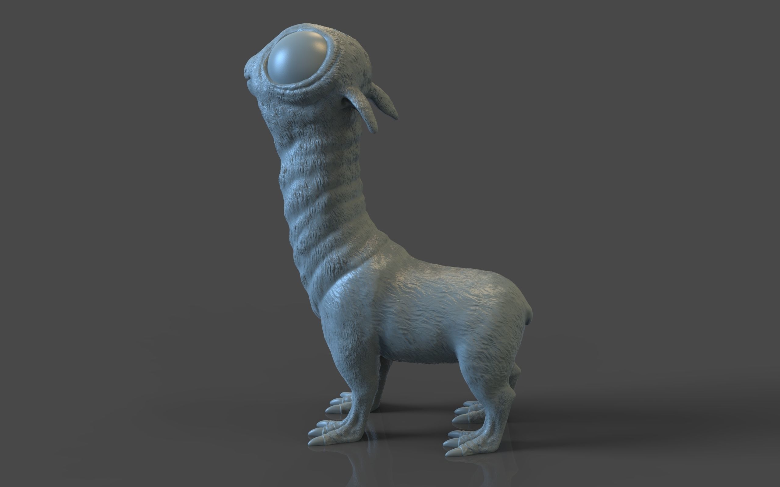 Harry Potter - Mooncalf 3D model 3D printable | CGTrader