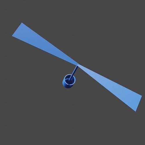Spinning Helicopter Printed model 3D model 3D printable | CGTrader