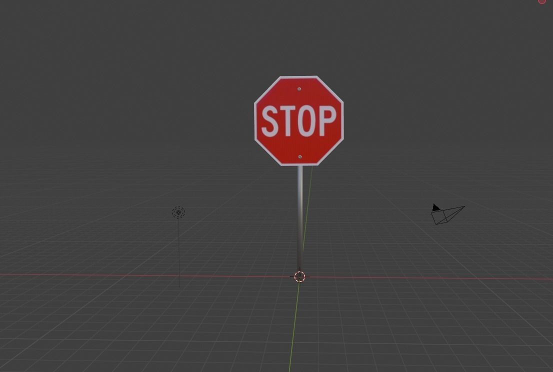 Stop Sign model free VR / AR / low-poly 3D model | CGTrader