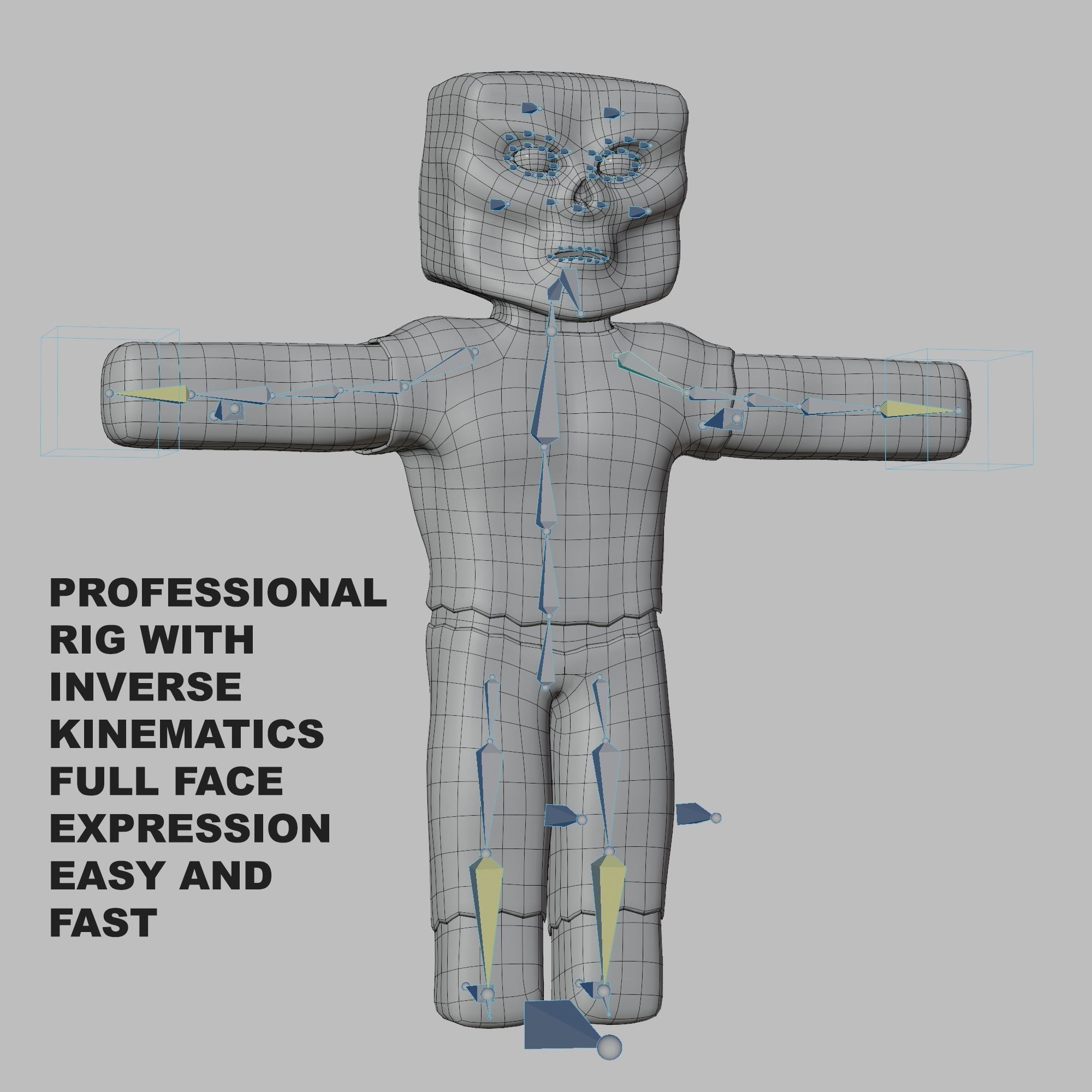 3D model Zombie Minecraft VR / AR / low-poly | CGTrader