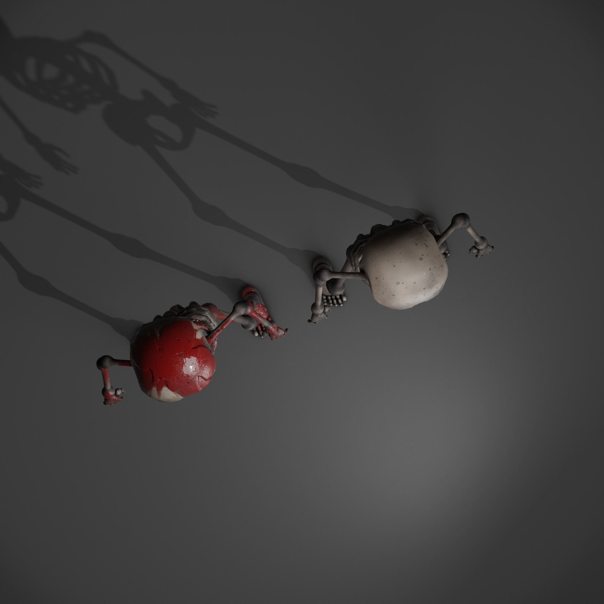 Skeleton Monster - Rigged 3D model rigged | CGTrader