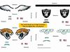 Printable High Resolution NFL Helmet Decals Pack 2 3D model 3D ...