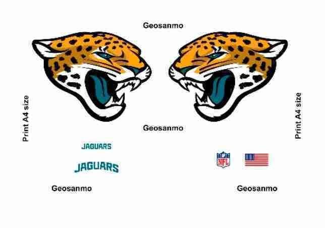 Printable High Resolution NFL Helmet Decals Pack 2 3D model 3D ...