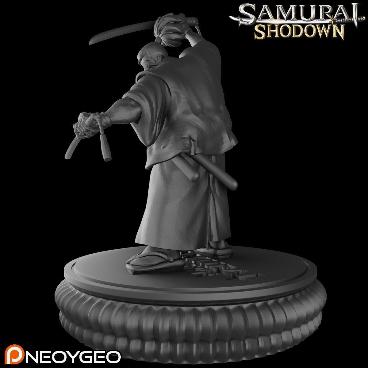 JUBEI YAGYU - SAMURAI SHODOWN free 3D model 3D printable | CGTrader