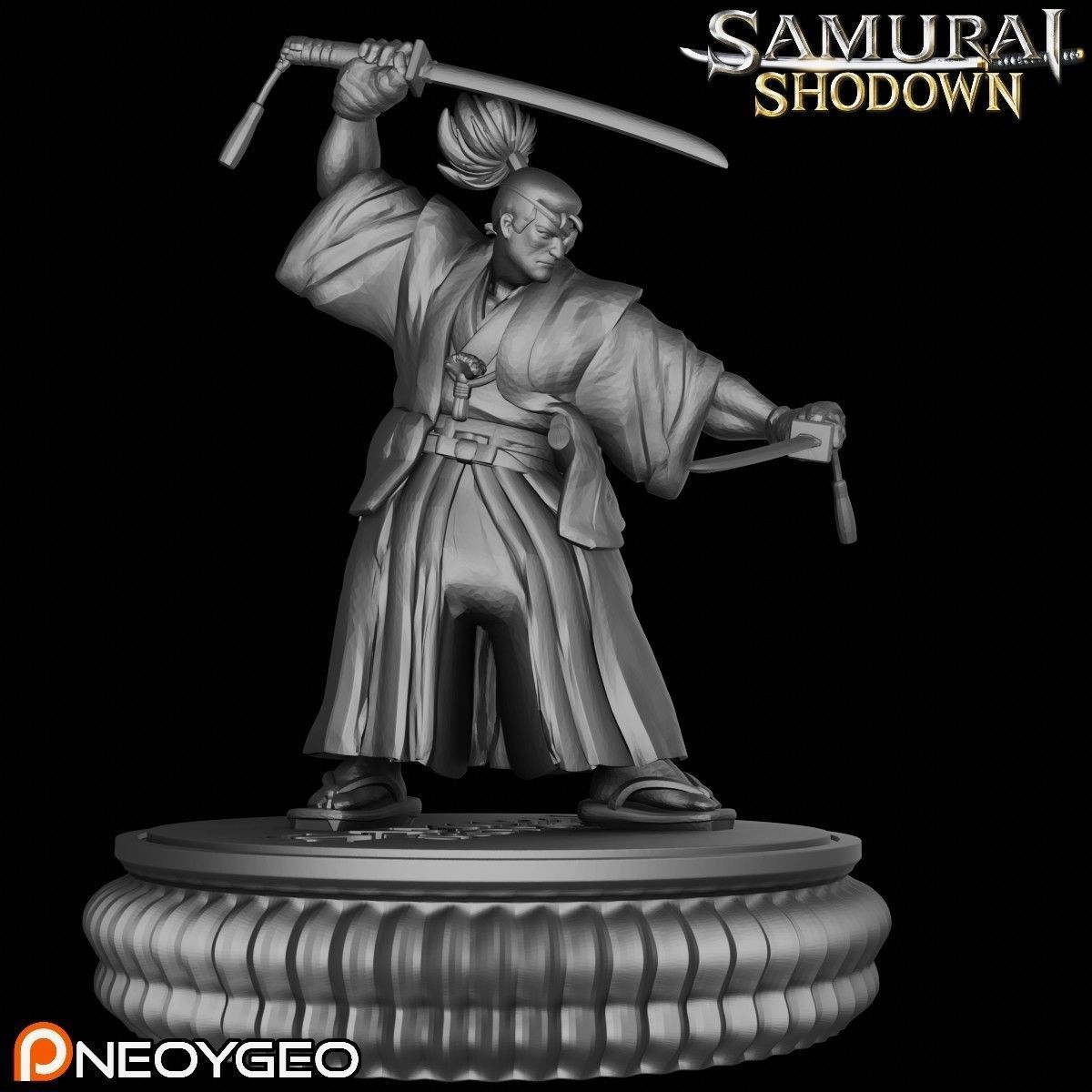 JUBEI YAGYU - SAMURAI SHODOWN free 3D model 3D printable | CGTrader