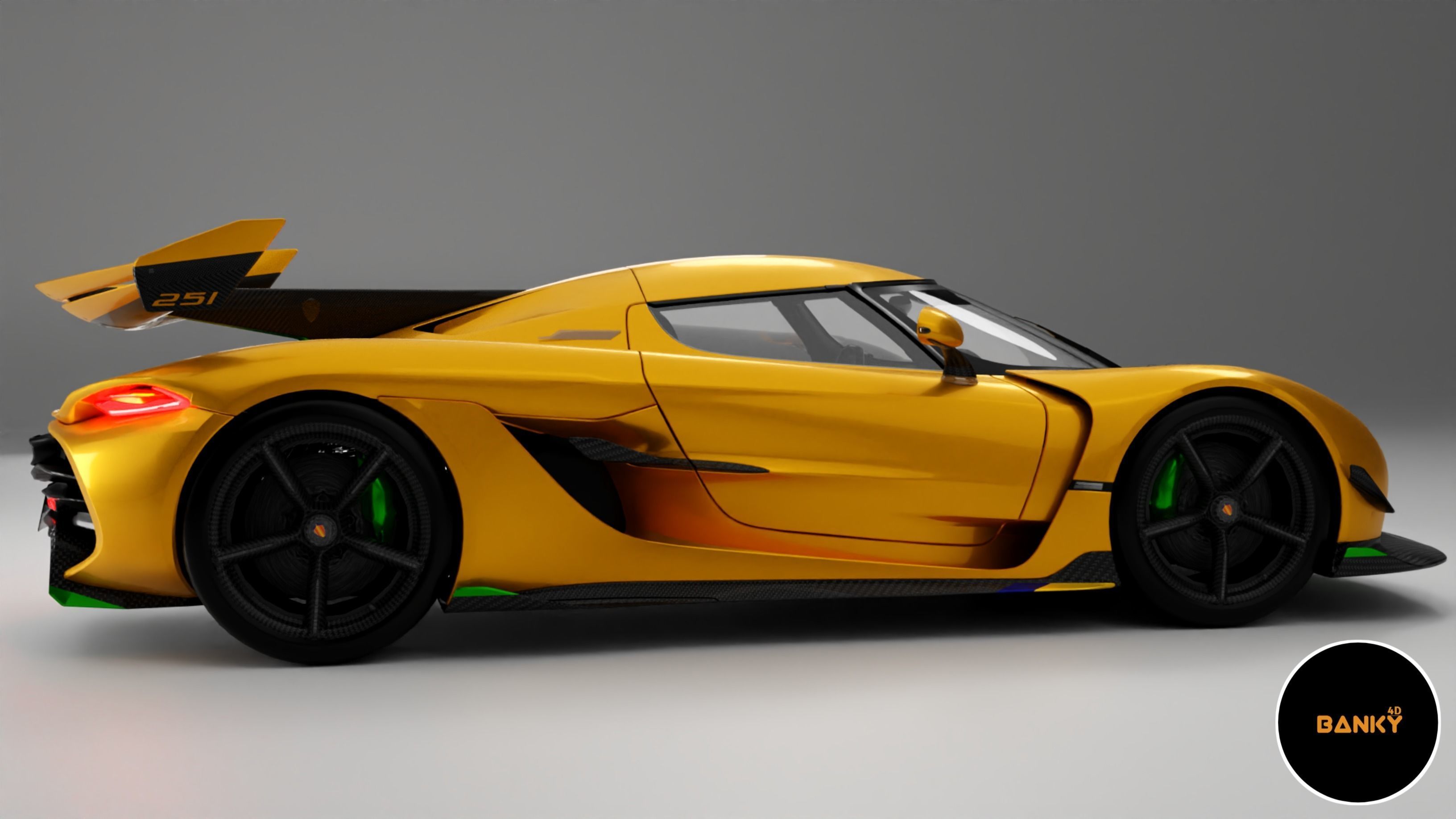 Koenigsegg Jesko 3D model | CGTrader