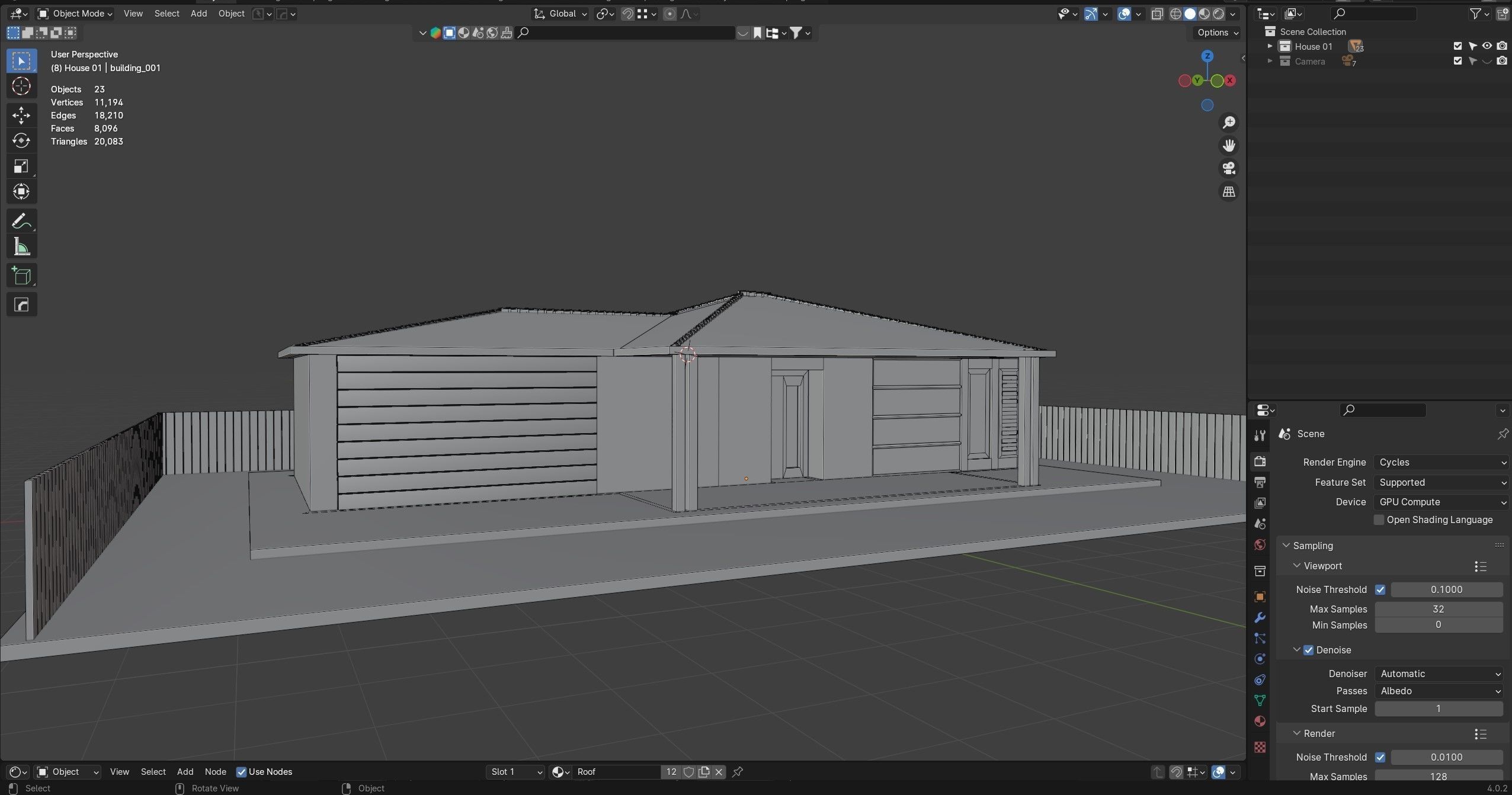 3D model Australian House 01 3D Model with PBR Texture VR / AR / low ...