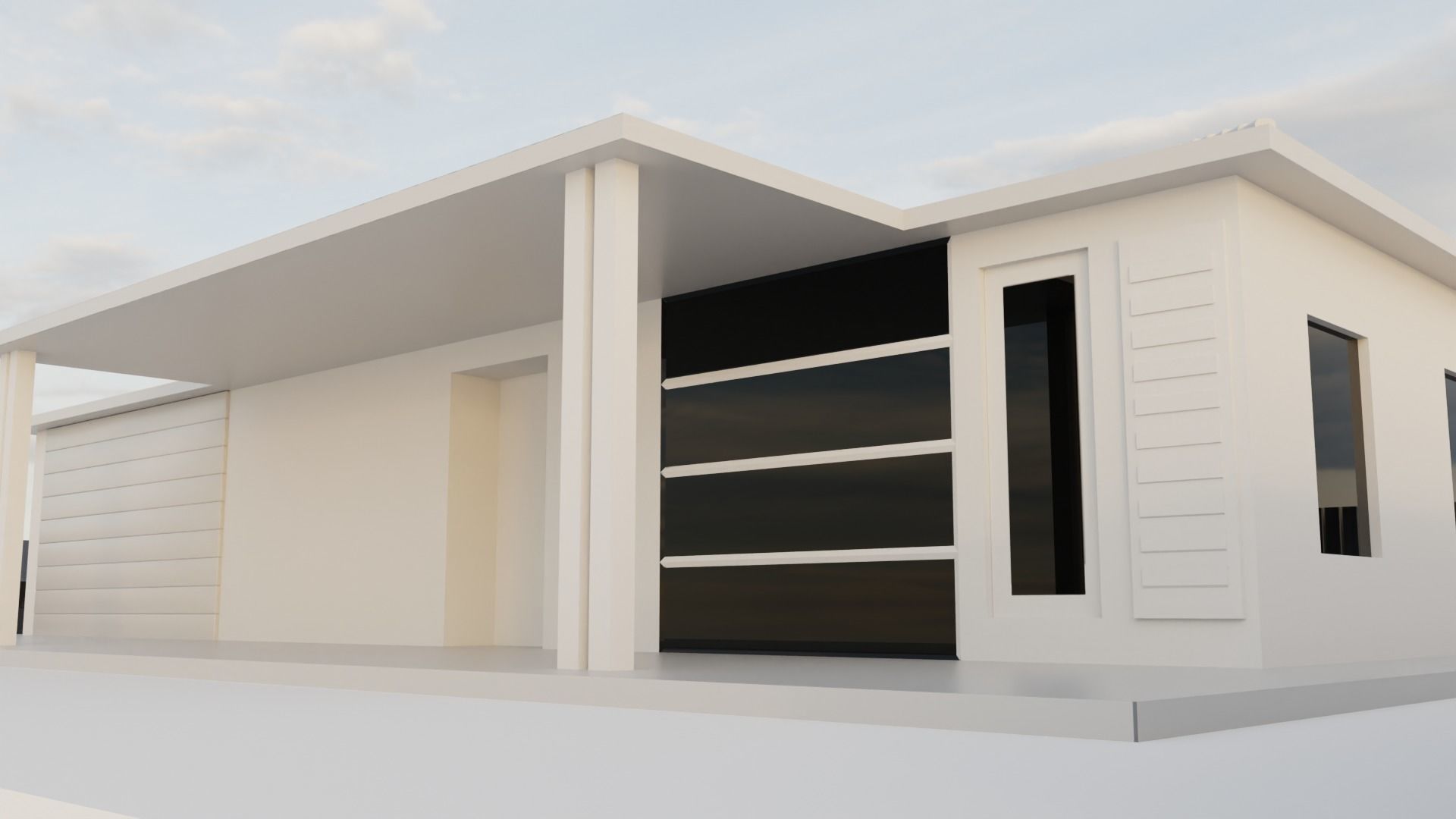 3D model Australian House 01 3D Model with PBR Texture VR / AR / low ...