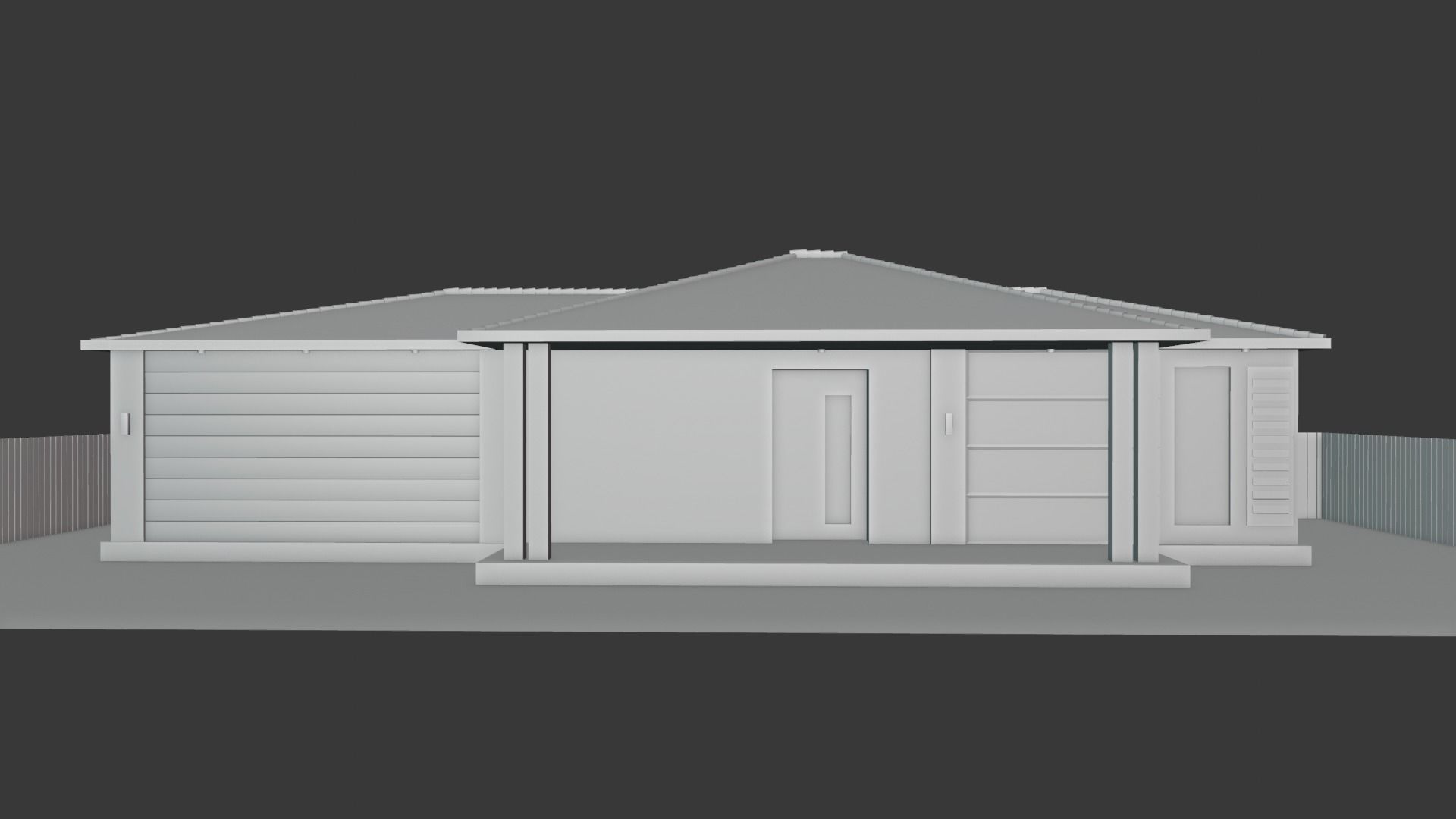 3D model Australian House 01 3D Model with PBR Texture VR / AR / low ...