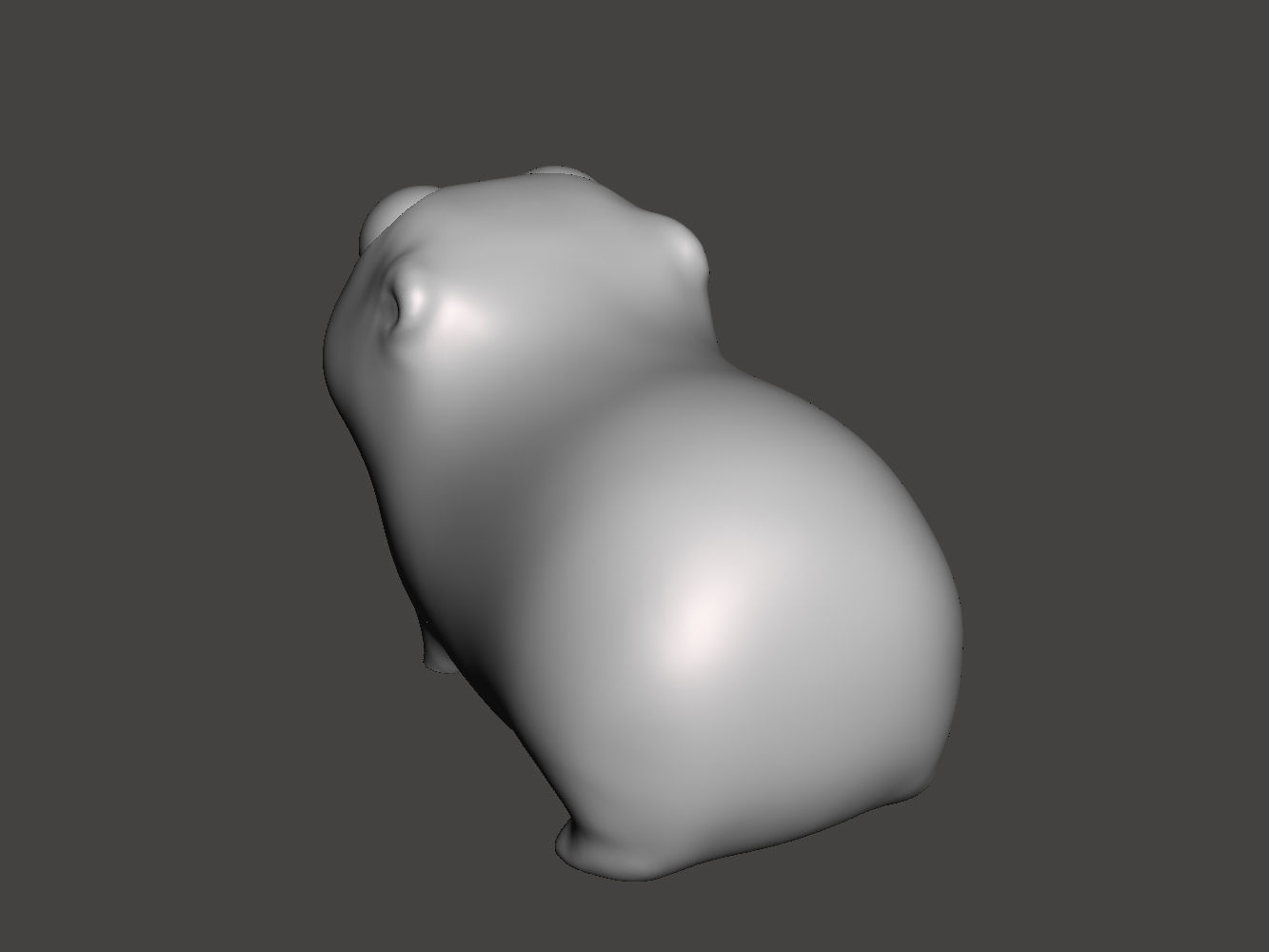 Sad hamster meme 3D model 3D printable | CGTrader
