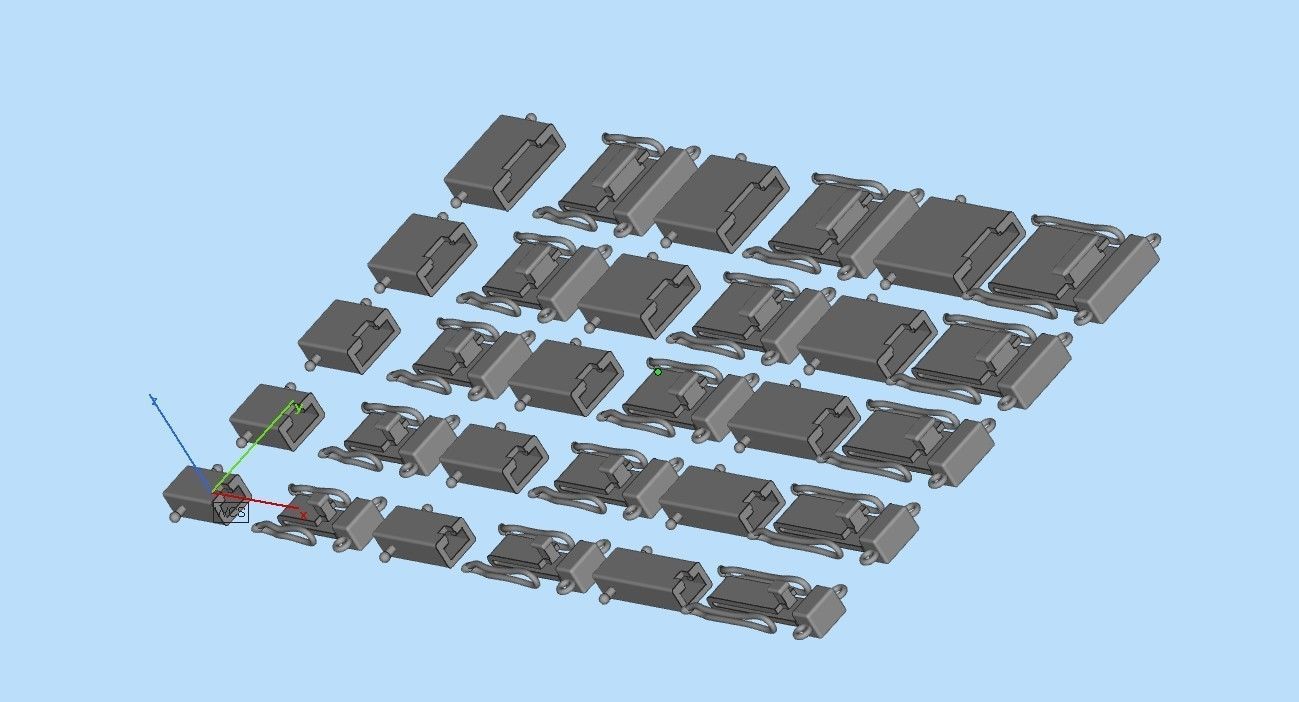 bracelet lock clasp box 3D model 3D printable | CGTrader