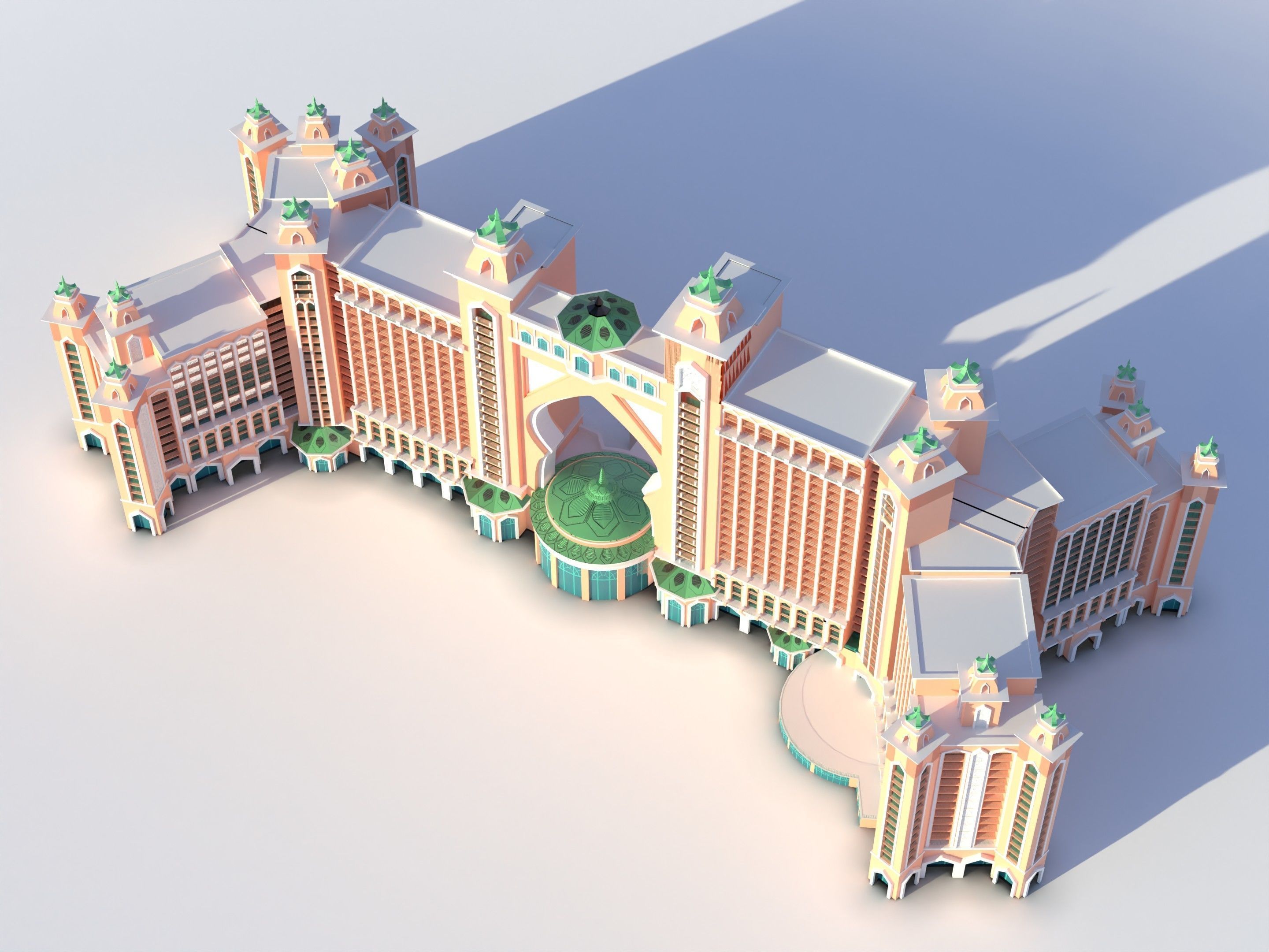 atlantis - Dubai 3D model | CGTrader