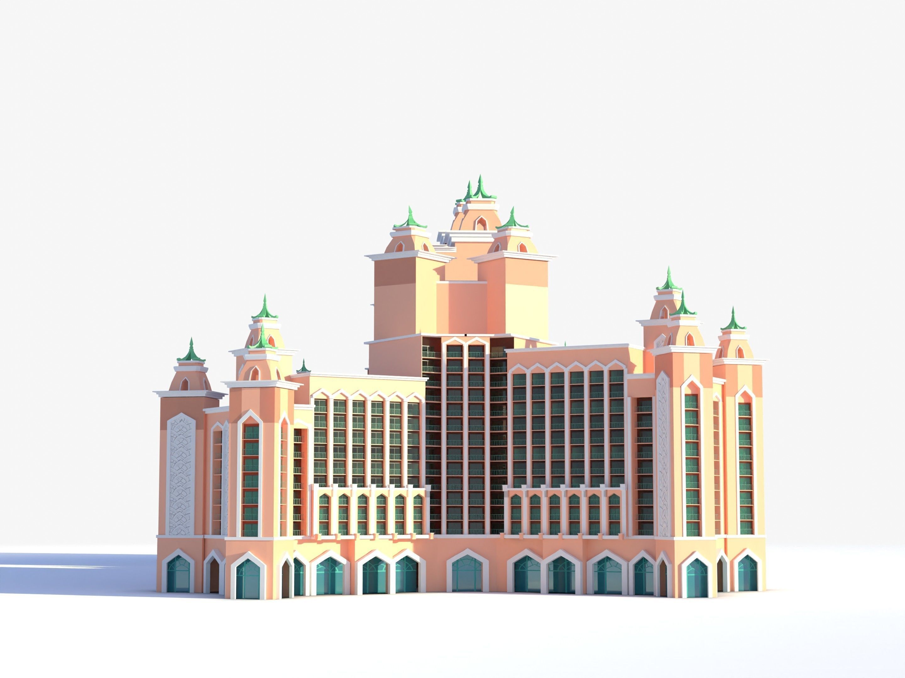 atlantis - Dubai 3D model | CGTrader