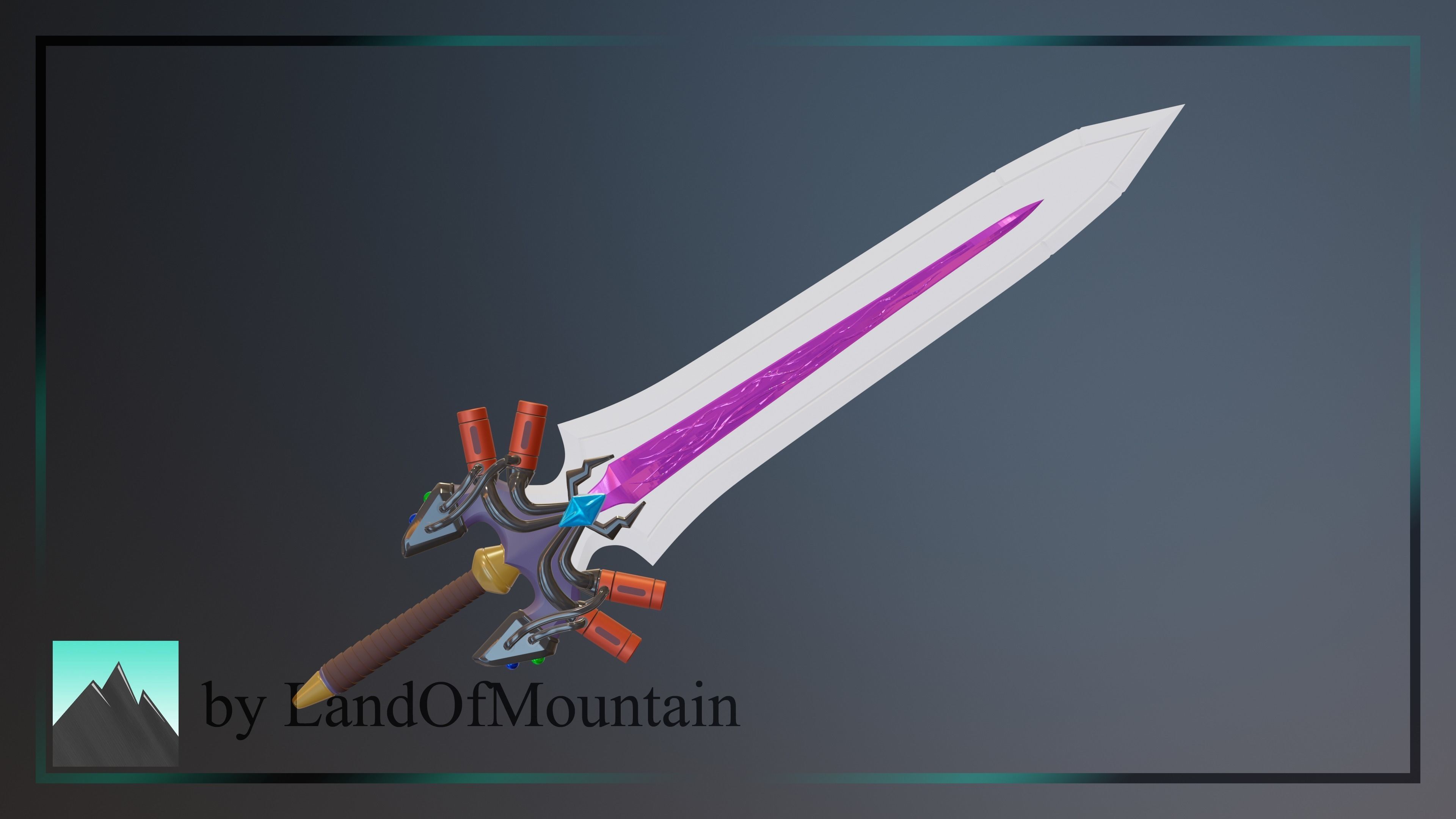 Final Fantasy VII - Clouds Ultima Weapon Reimagined 3D model 3D ...