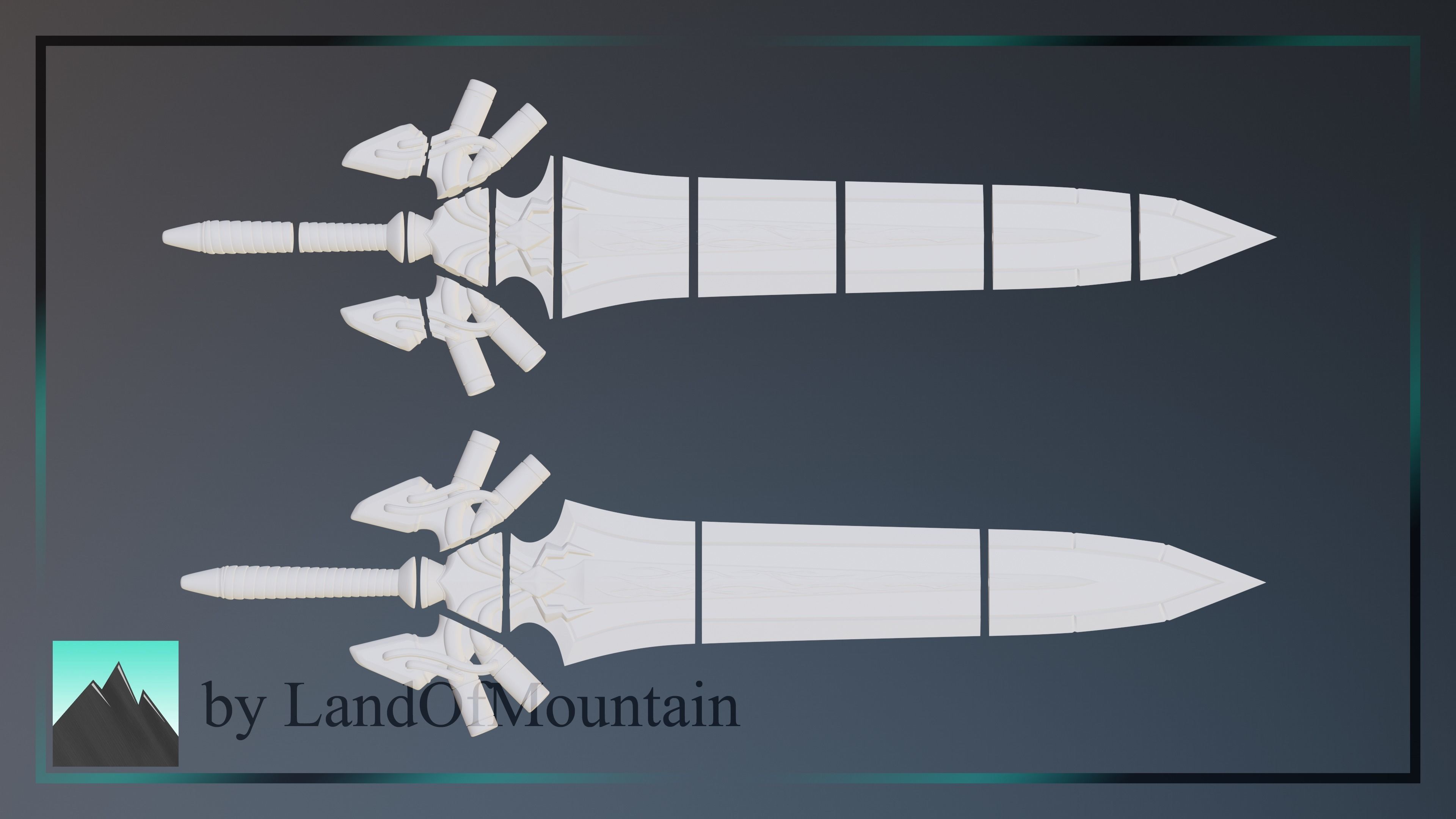 Final Fantasy VII - Clouds Ultima Weapon Reimagined 3D model 3D ...