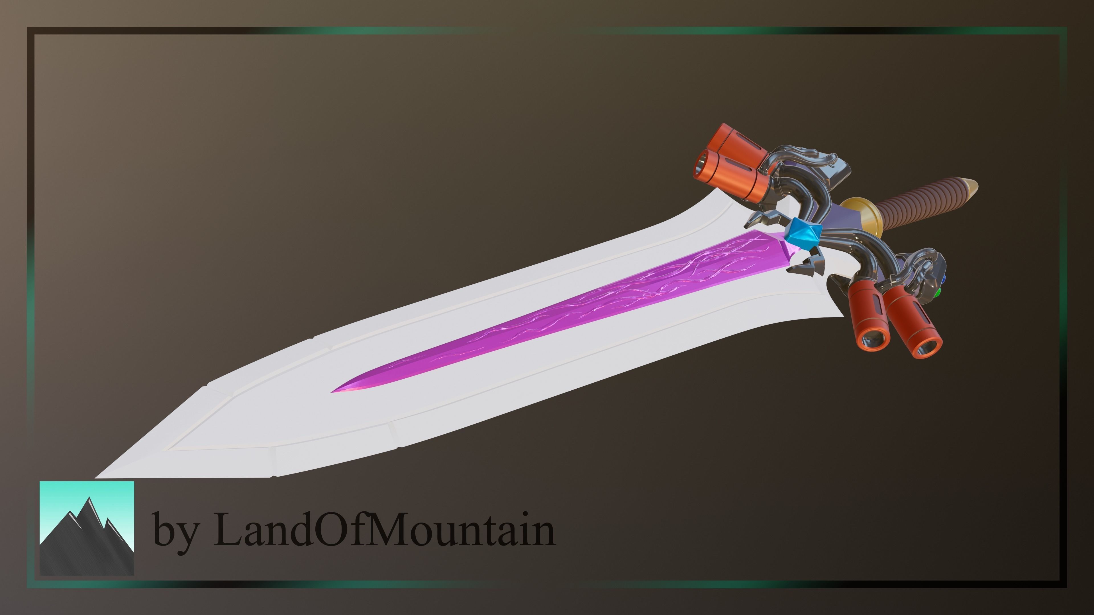 Final Fantasy VII - Clouds Ultima Weapon Reimagined 3D model 3D ...