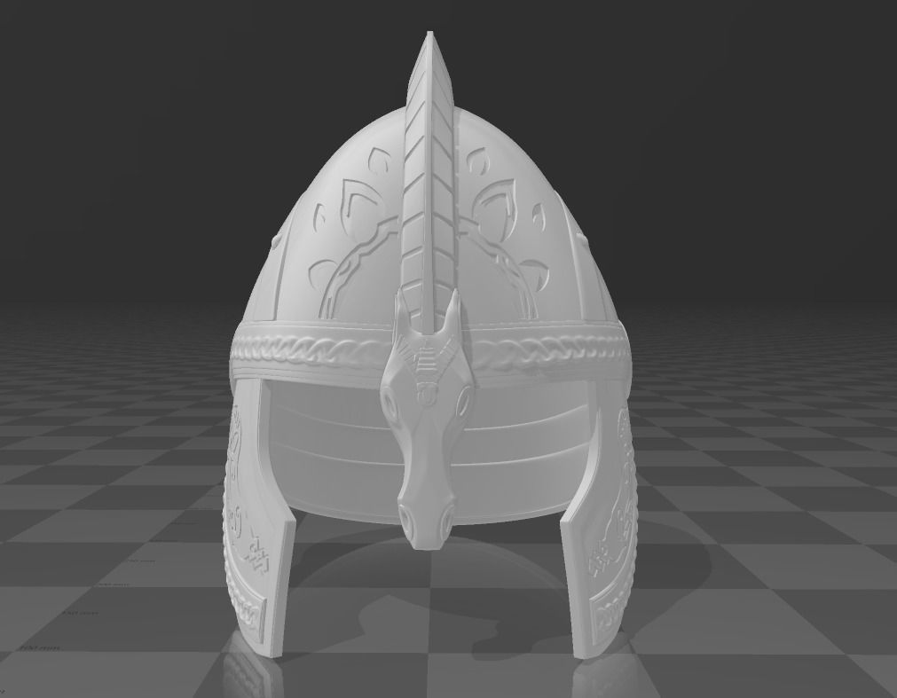 Eomer of Rohan Helmet 3D model 3D printable | CGTrader