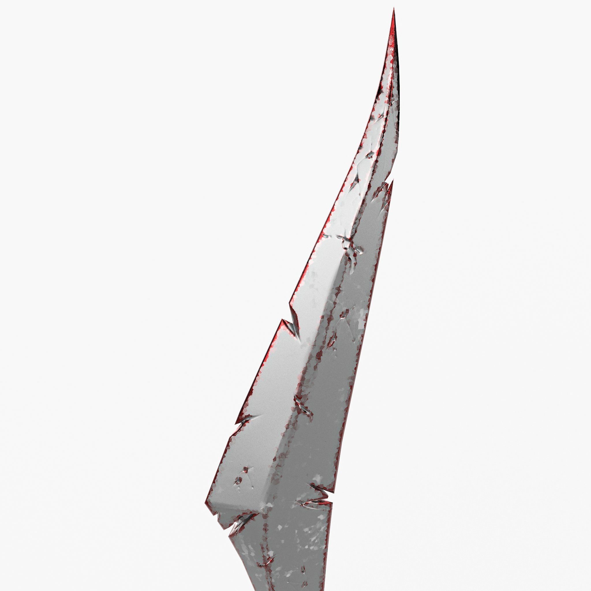 3D model Cursed Elven Blade VR / AR / low-poly | CGTrader