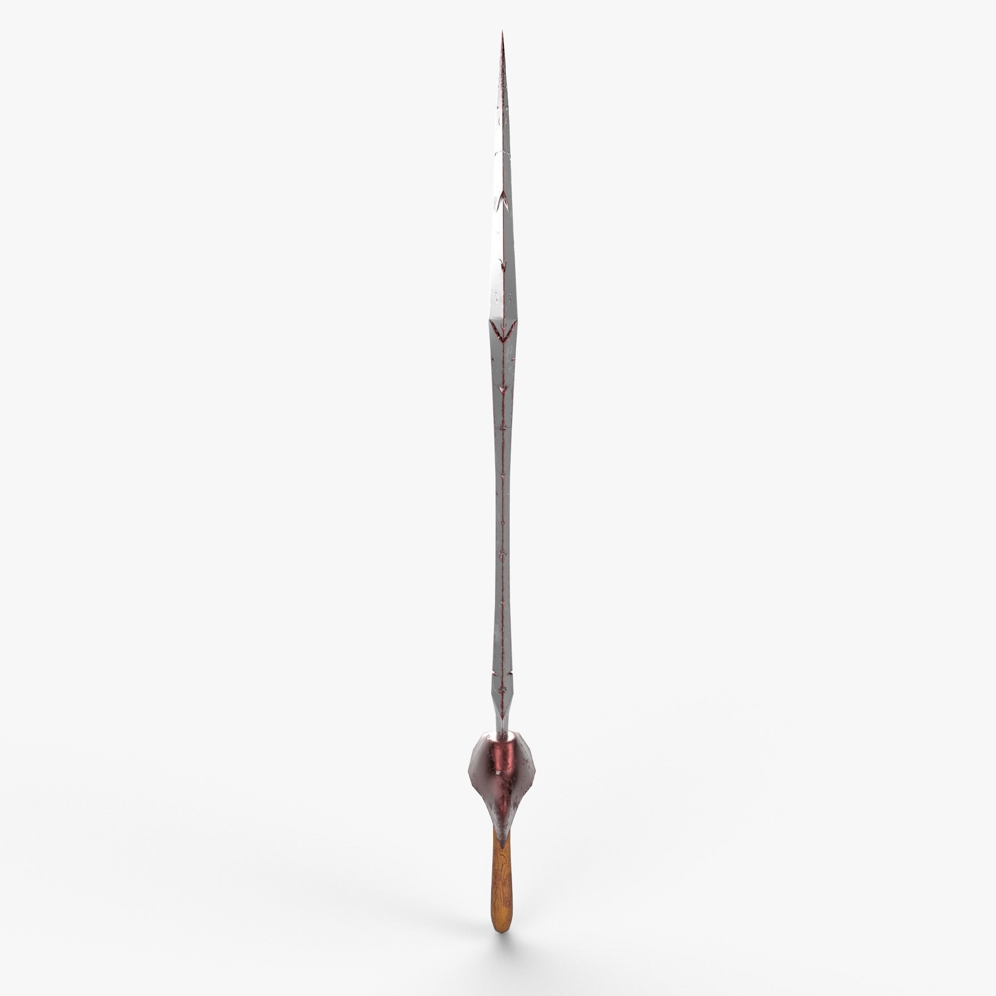 3D model Cursed Elven Blade VR / AR / low-poly | CGTrader