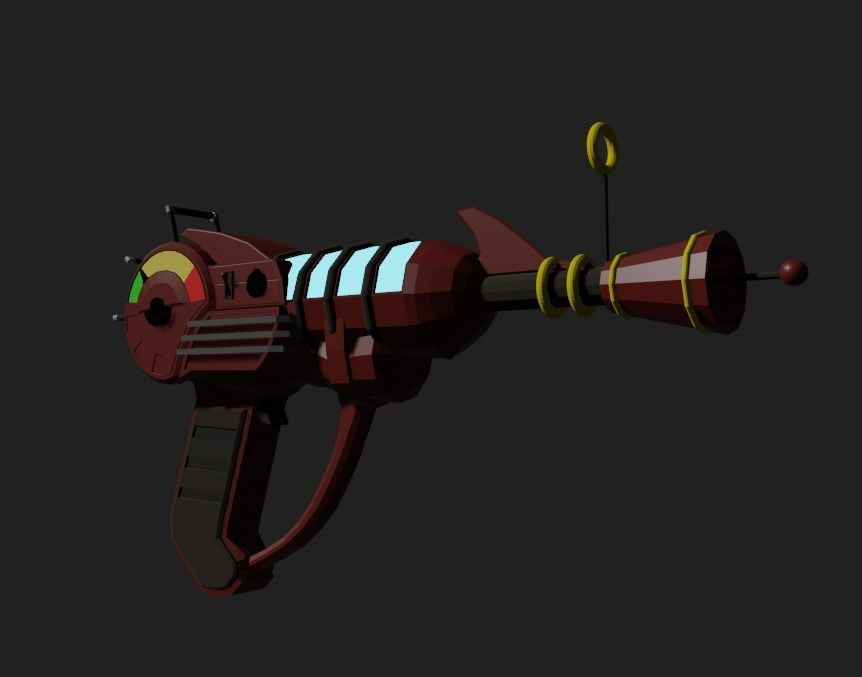 Laser or Ray Gun 3D model | CGTrader