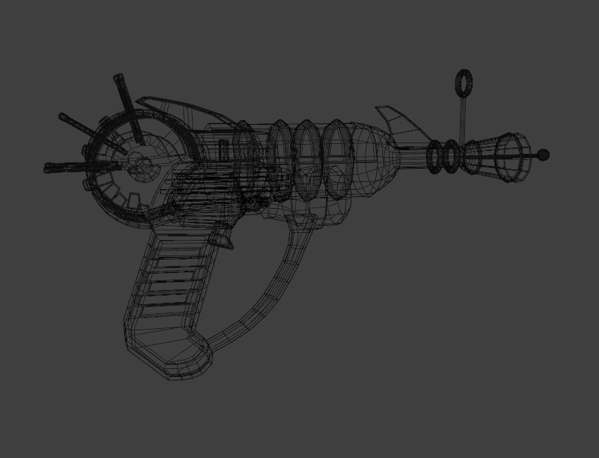 Laser or Ray Gun 3D model | CGTrader