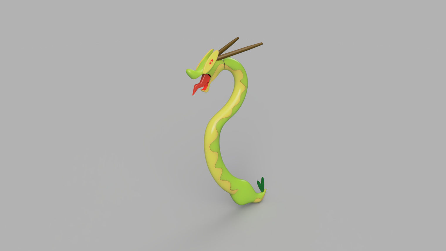 Applin Dipplin Hydrapple all 3 Pokemon 3D print models 3D model 3D ...