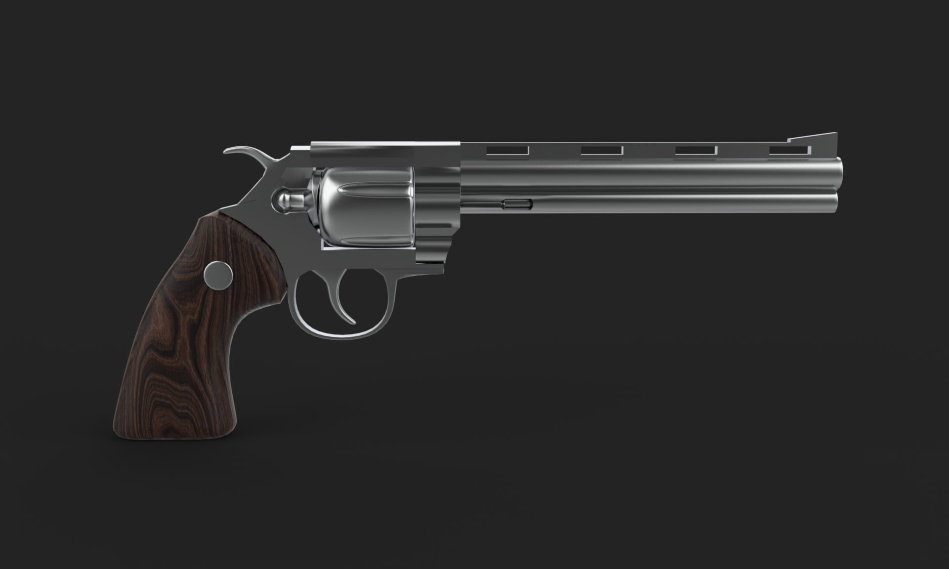 3D model colt python VR / AR / low-poly | CGTrader