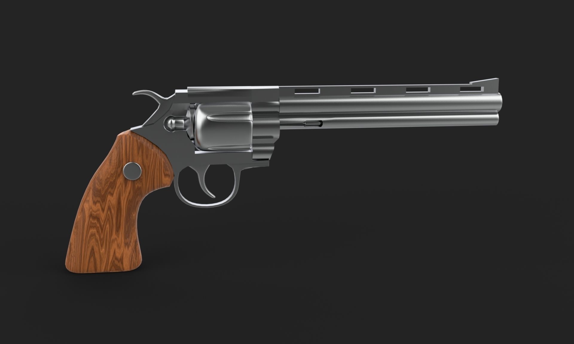 3D model colt python VR / AR / low-poly | CGTrader