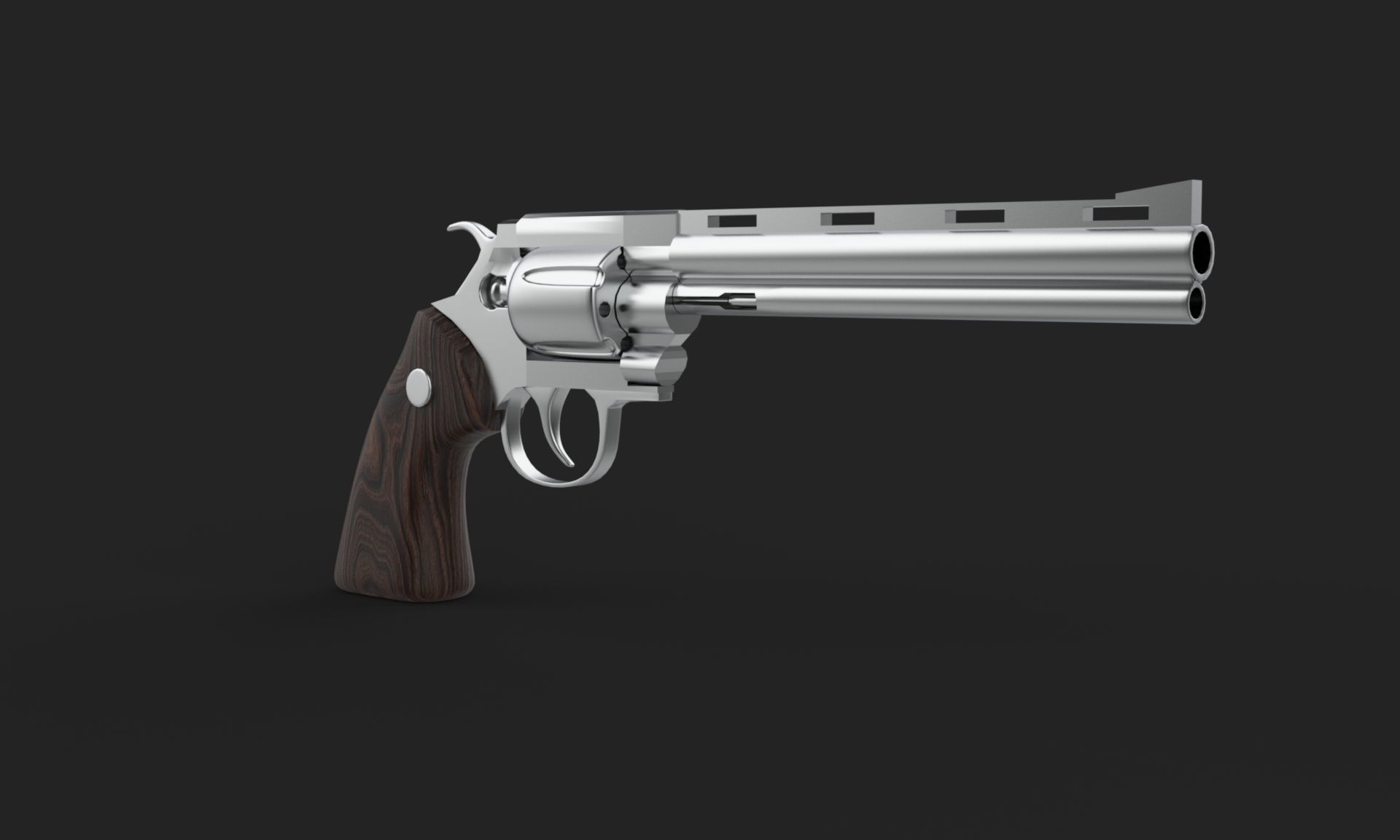 3D model colt python VR / AR / low-poly | CGTrader
