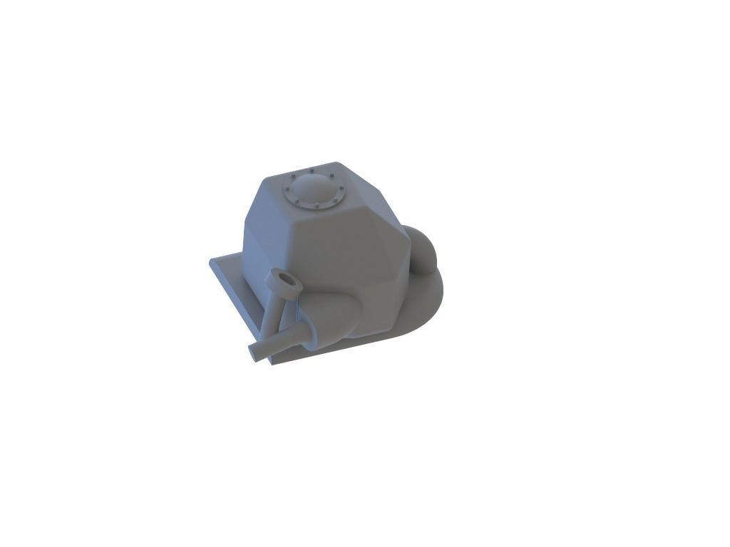 Rocket Proton - Zarya 3D print model 3D model 3D printable | CGTrader