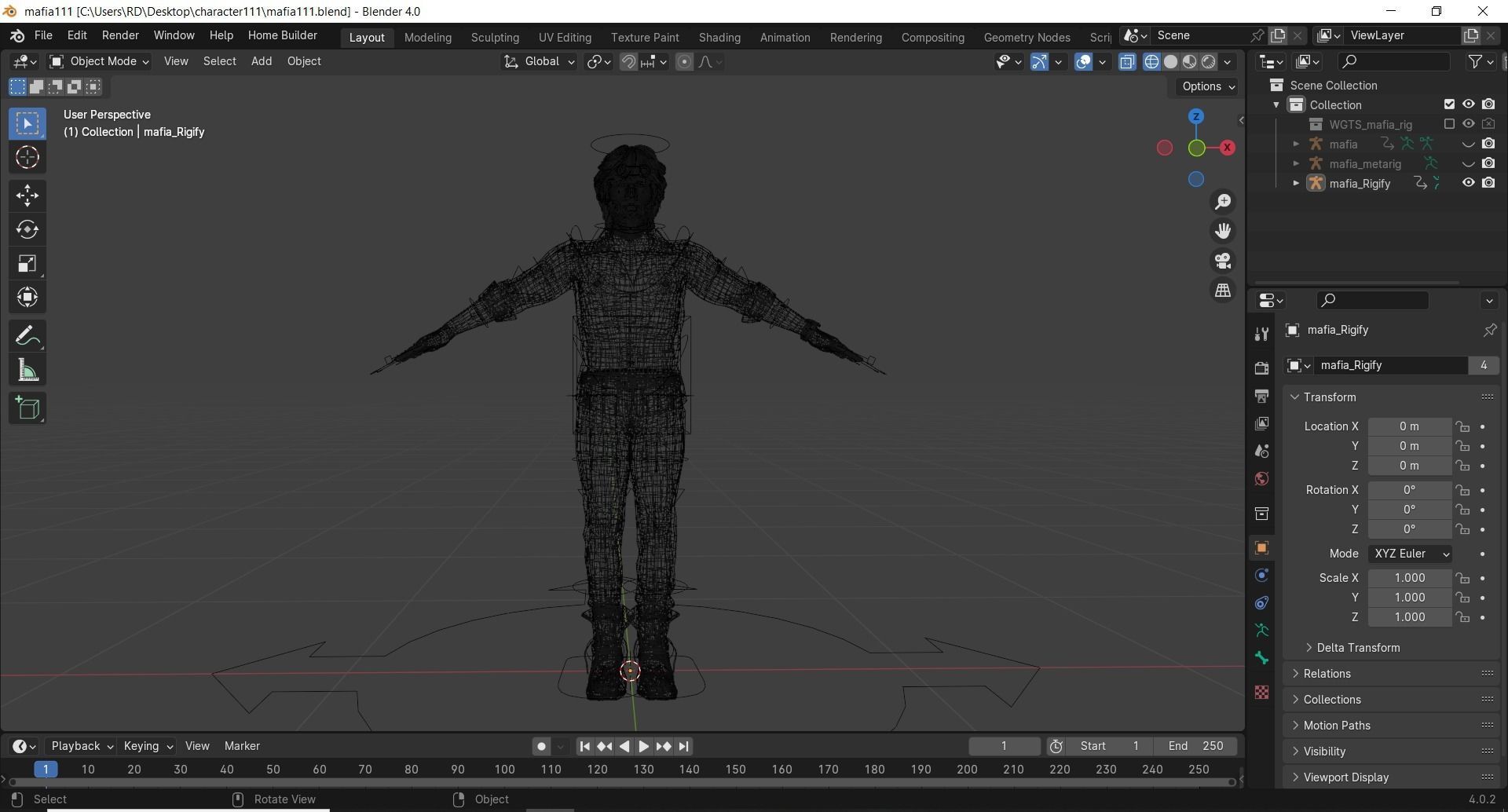 Realistic 3D Alpha Male Character Mafia Man Rigged with Textures 3D ...
