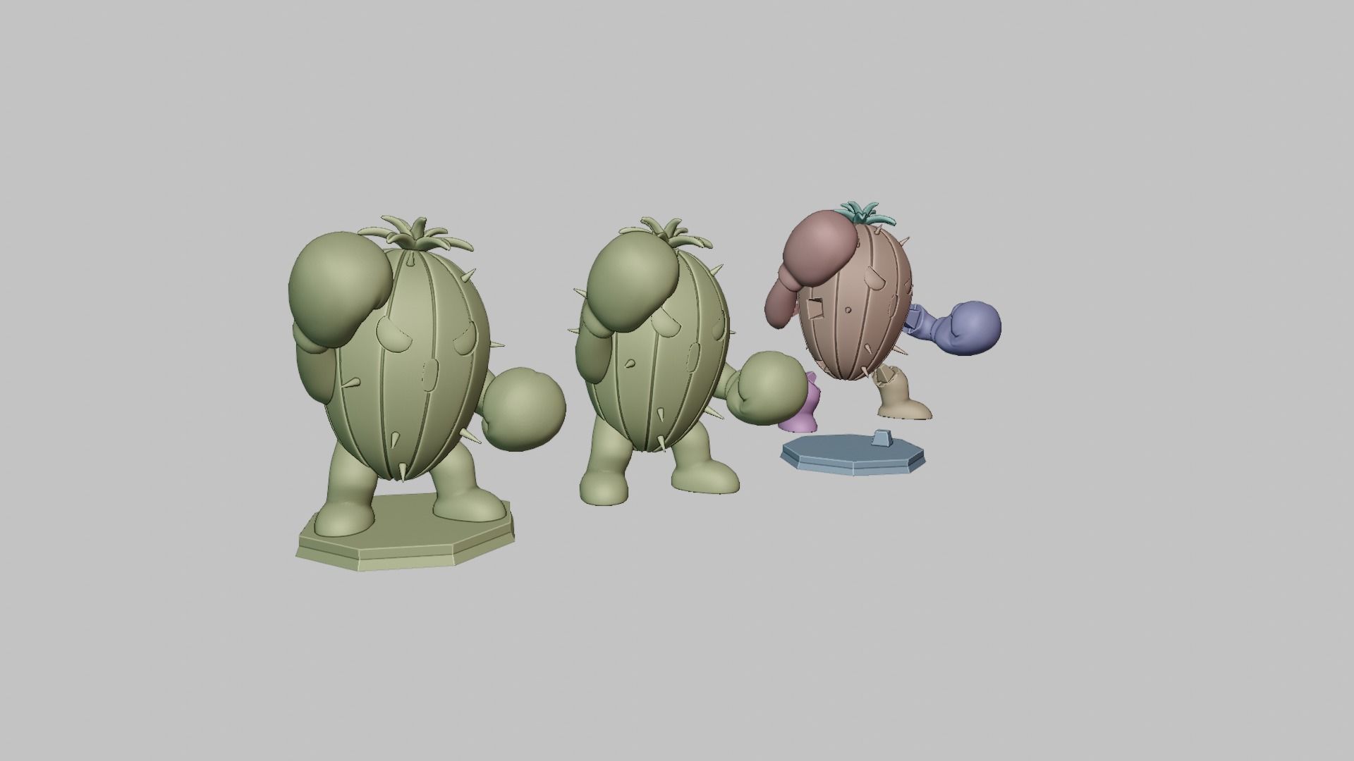 Togemon Sculpt and Togemon Card Digimon 3D model 3D printable | CGTrader