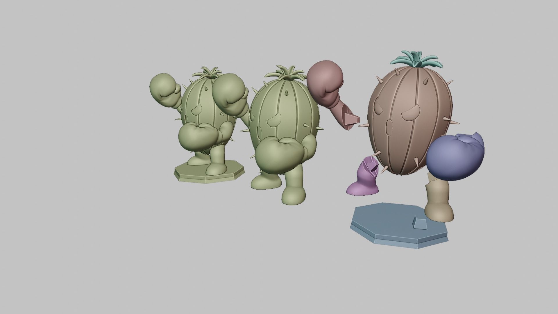 Togemon Sculpt and Togemon Card Digimon 3D model 3D printable | CGTrader