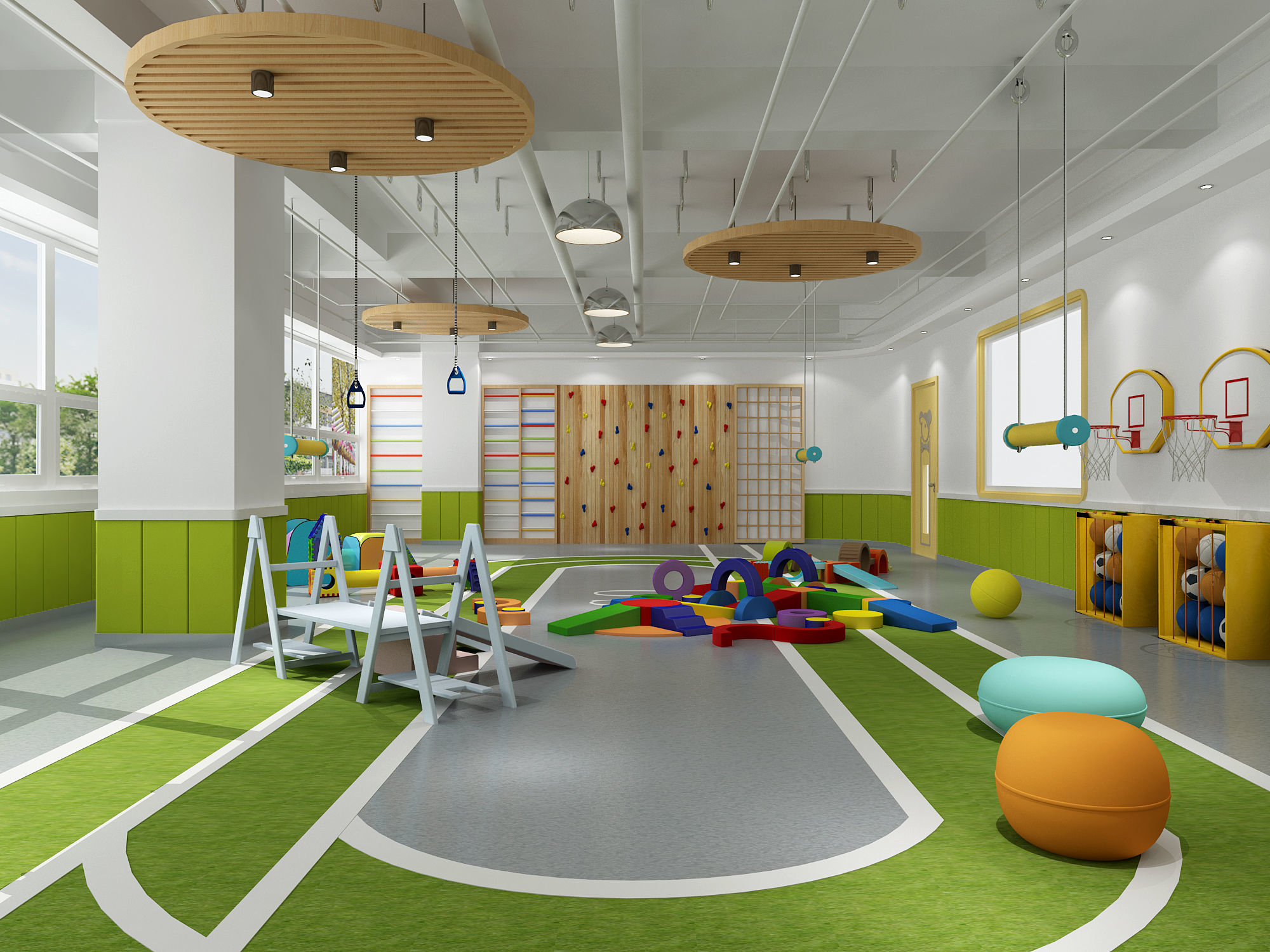 Classroom Early Childhood Activity Modern 3D model | CGTrader