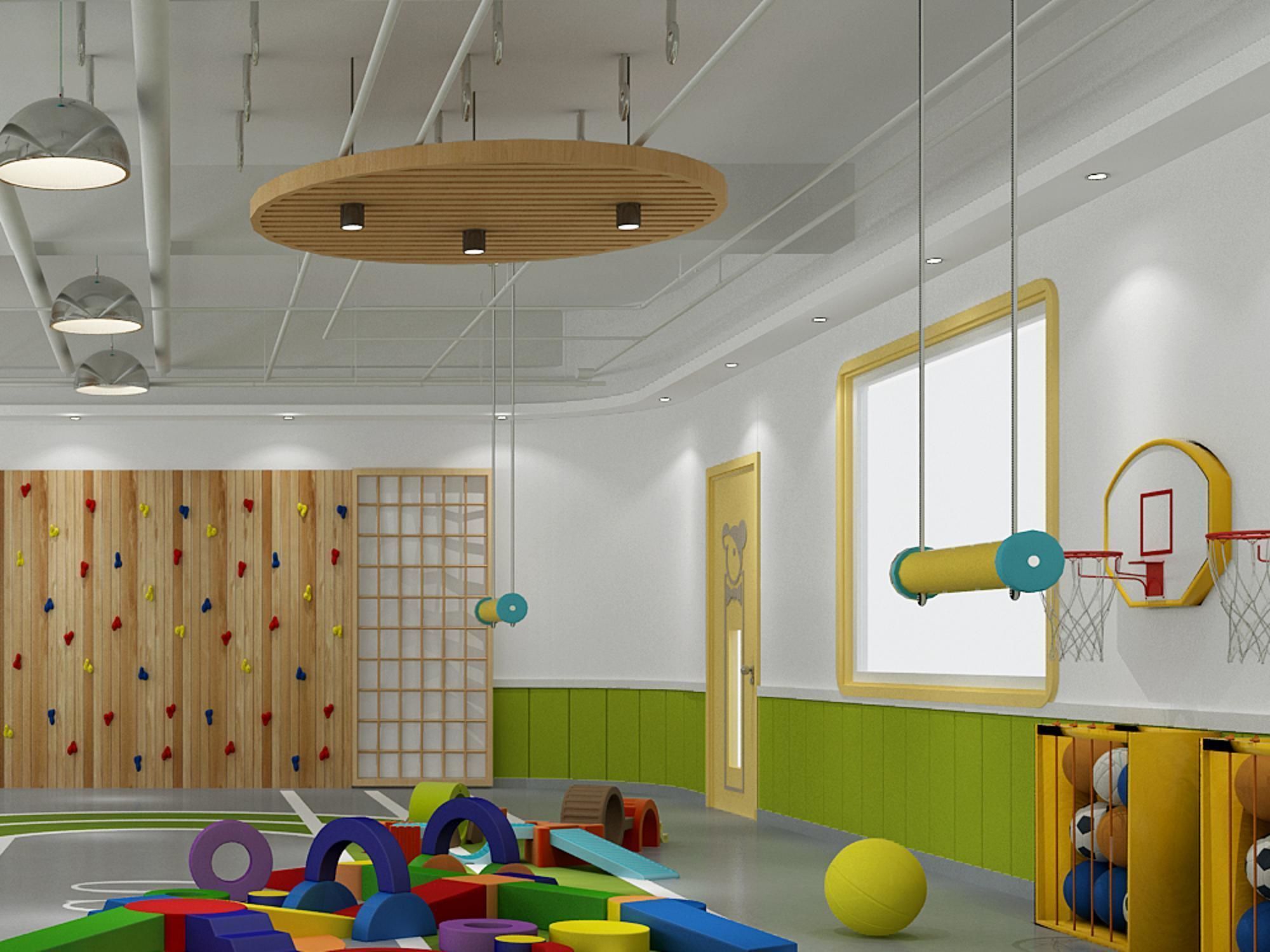 Classroom Early Childhood Activity Modern 3D model | CGTrader