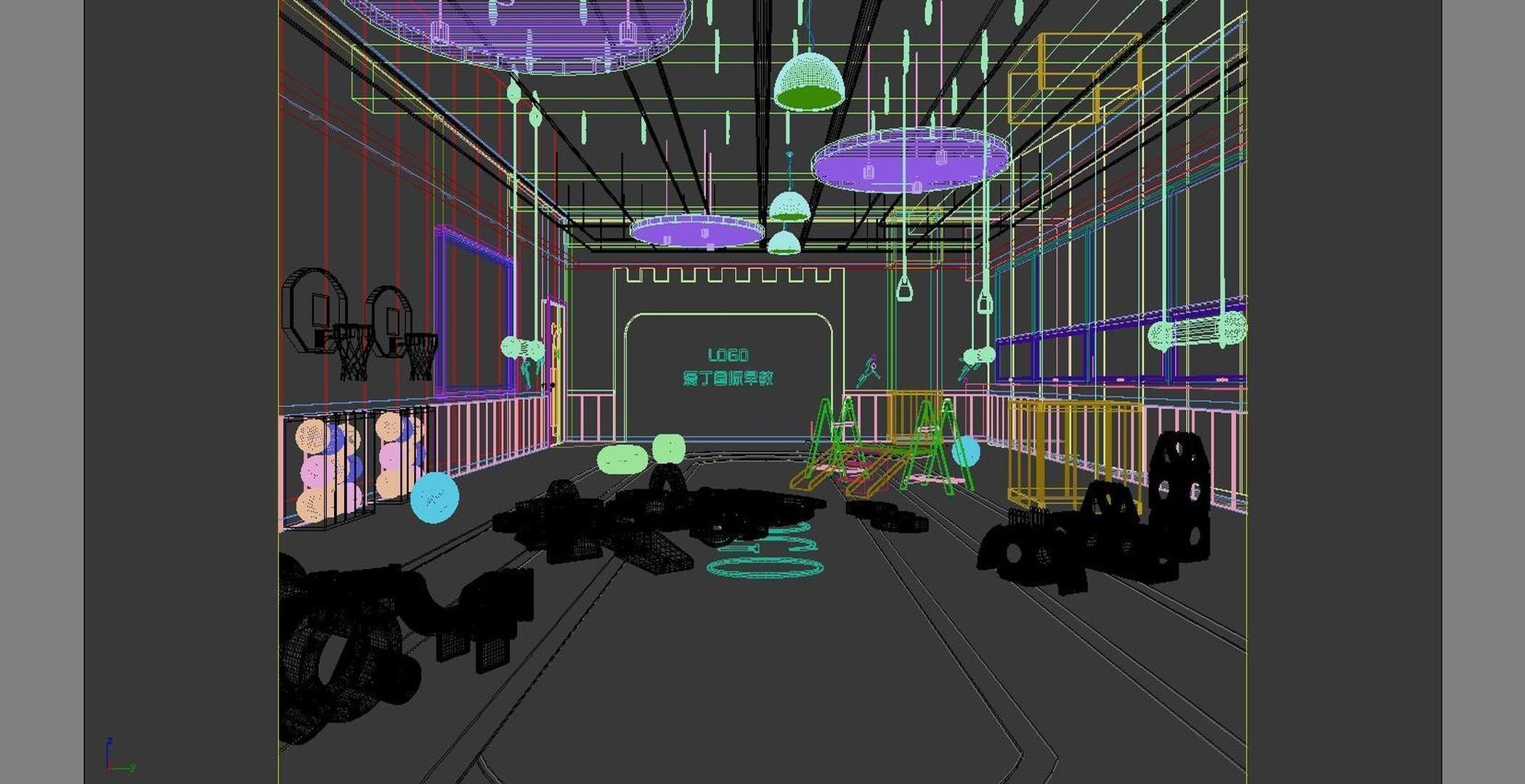 Classroom Early Childhood Activity Modern 3D model | CGTrader