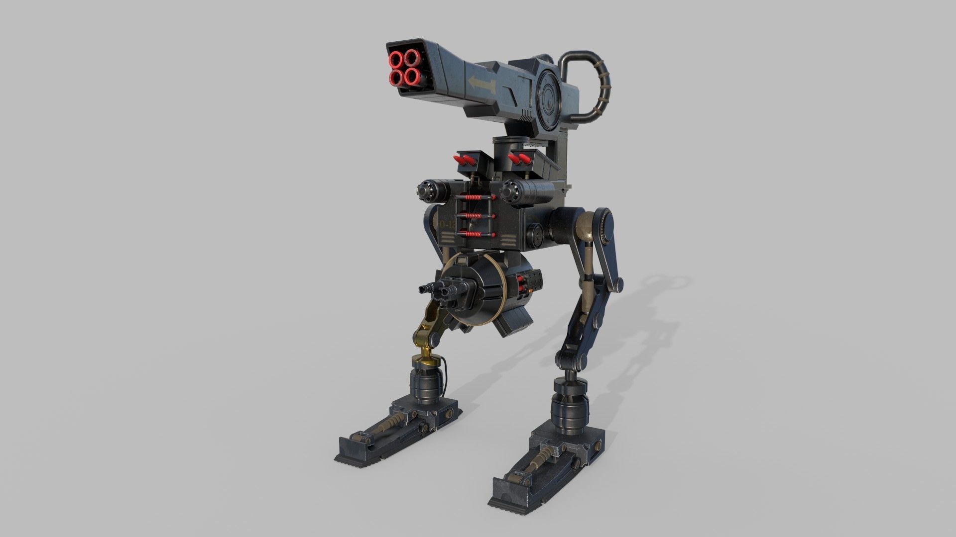 War Robot Machine 3D model | CGTrader