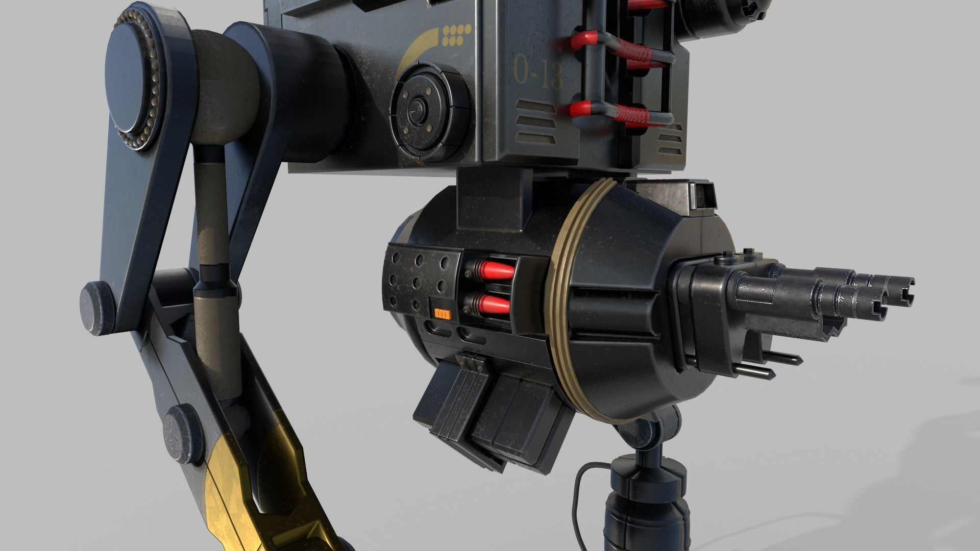 War Robot Machine 3D model | CGTrader