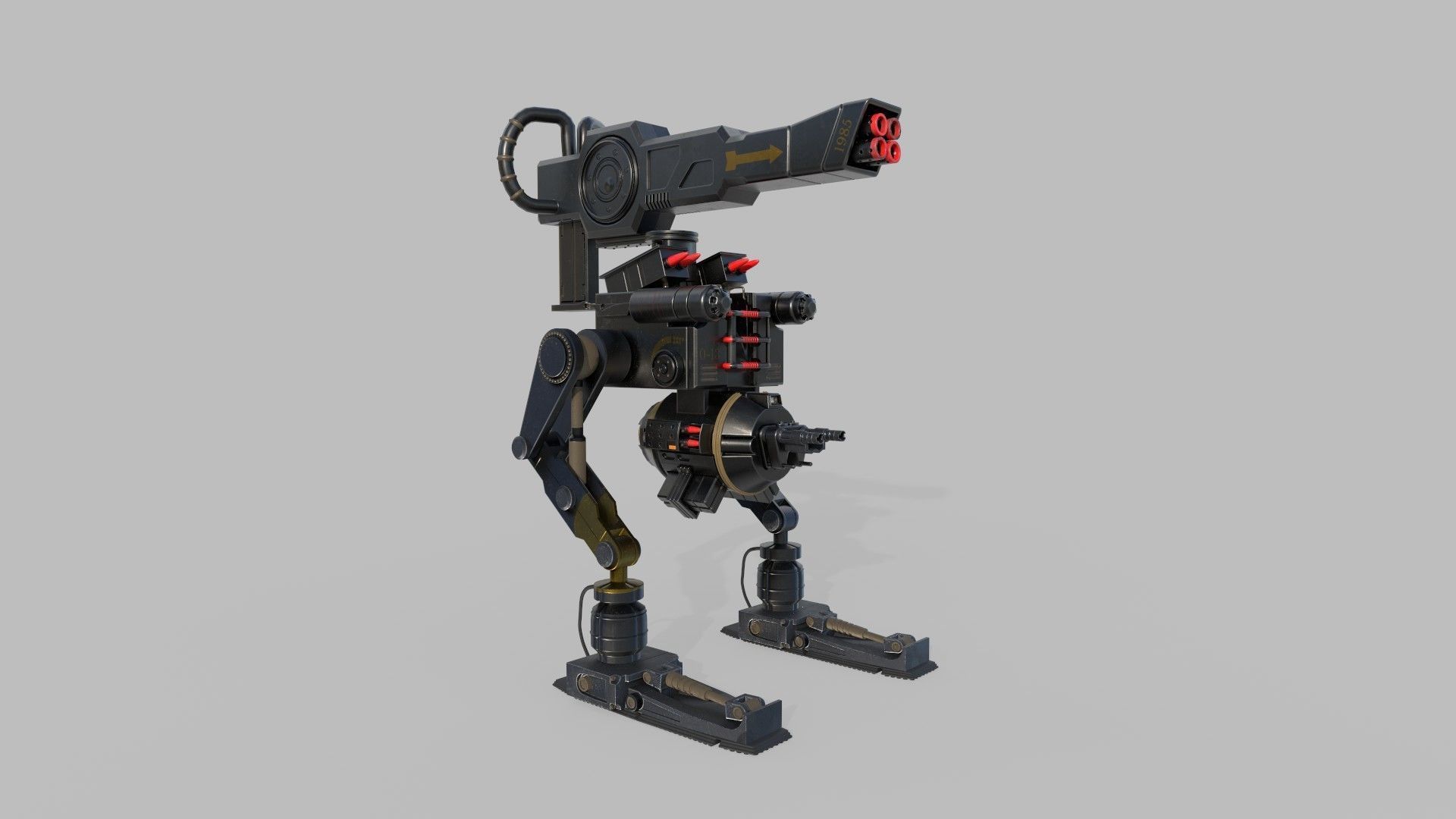 War Robot Machine 3D model | CGTrader