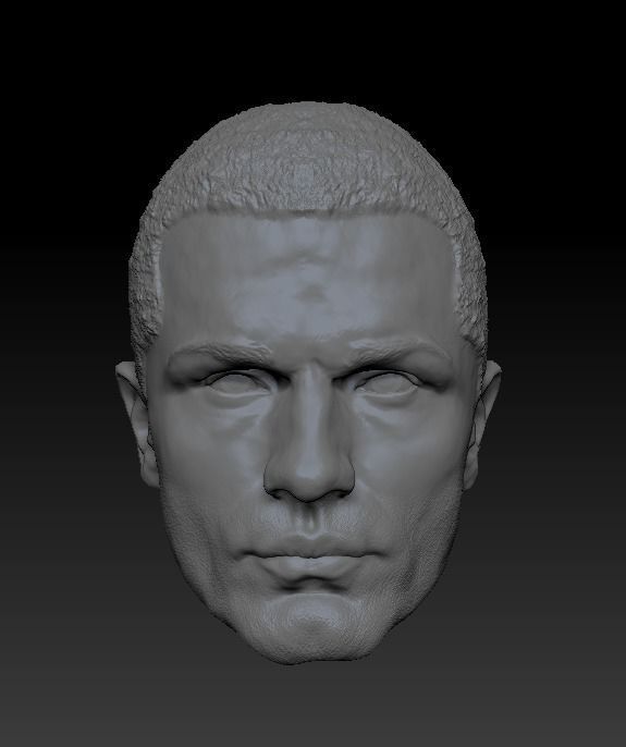 Starkiller head sculpt from Star Wars The Force Unleashed 3D model ...