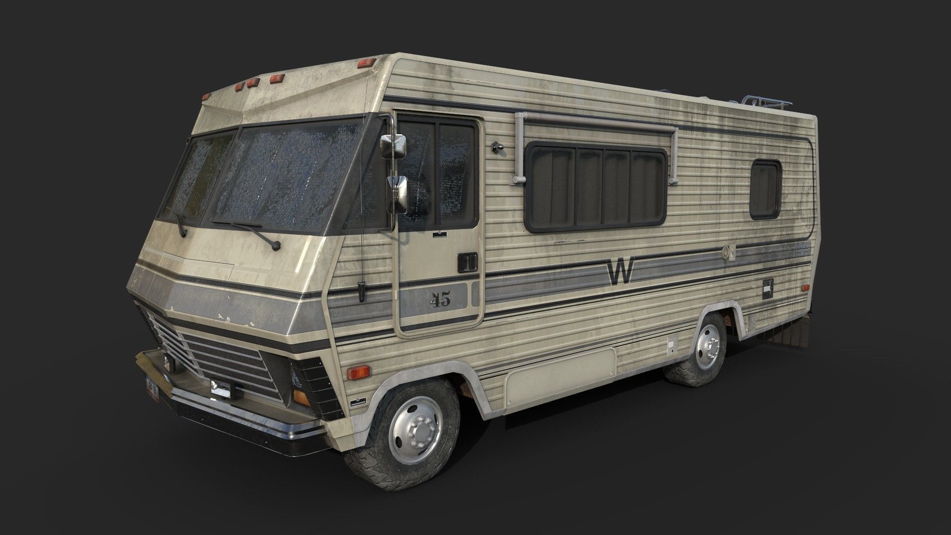 3D model RV Motorhome VR / AR / low-poly | CGTrader