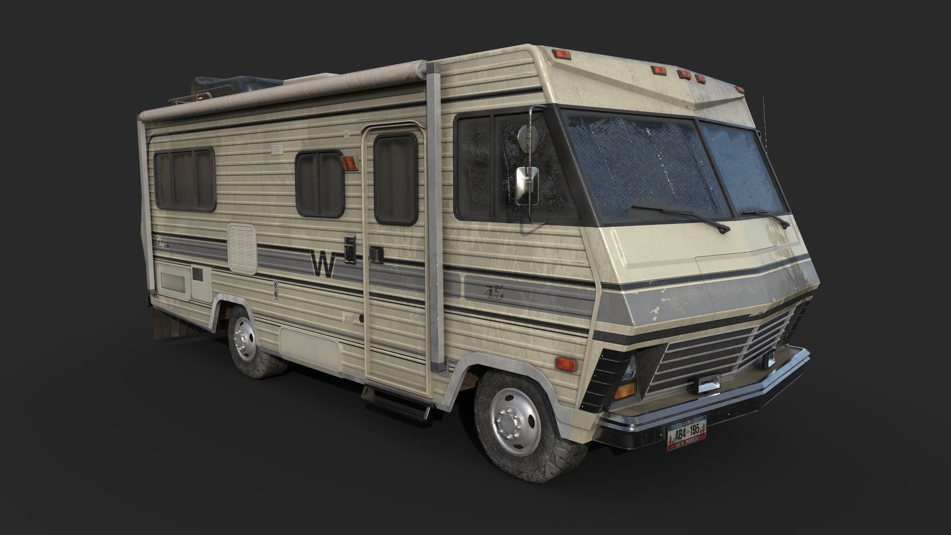 3D model RV Motorhome VR / AR / low-poly | CGTrader