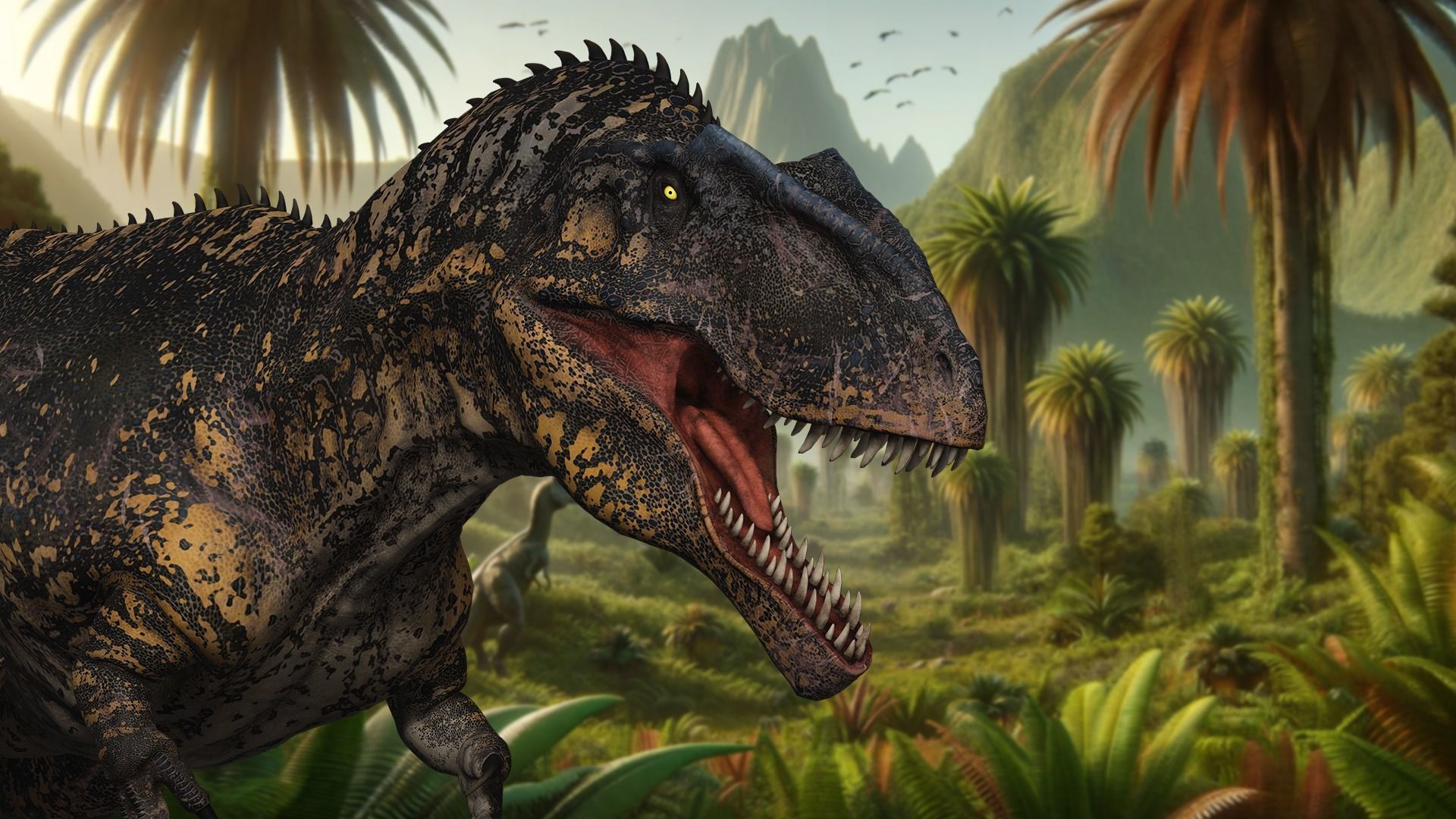 3D model Predator Dinosaur Jurassic Giant TRex 3D Model Dino VR / AR ...