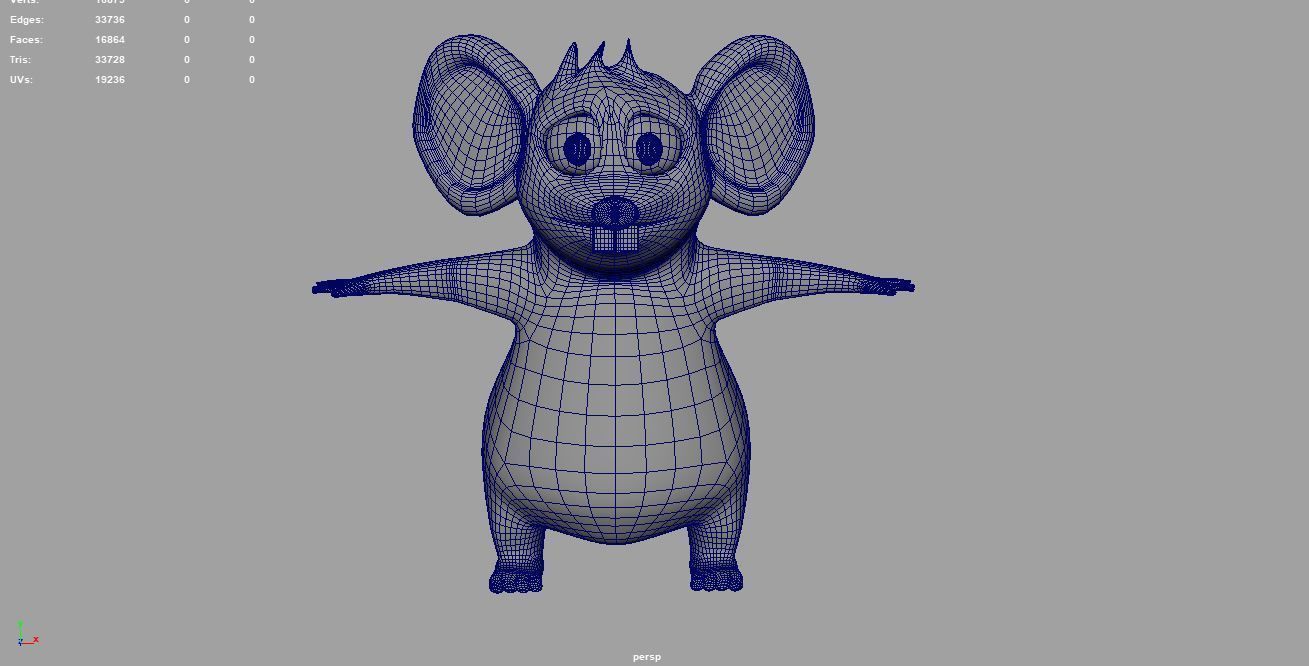 RAT 3D MODEL free 3D model | CGTrader